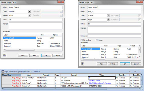 Microsoft Visio 2010 Creating And Using Shape Data Fields Part 5 Shape Data Labels Versus 9917